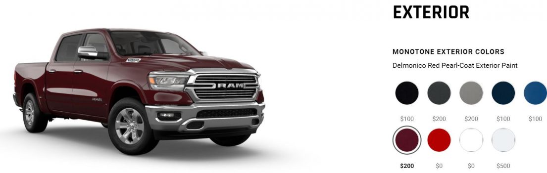 RAM 1500 Trim Levels