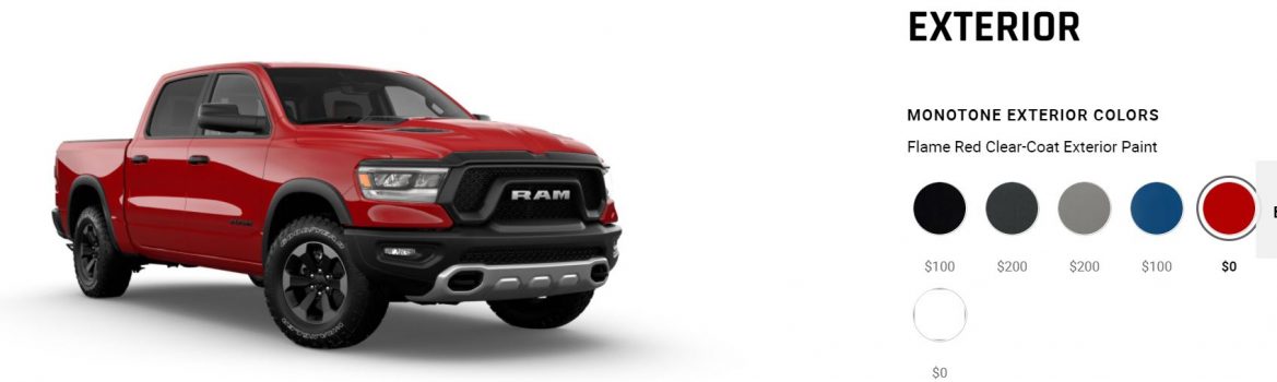 RAM 1500 Trim Levels